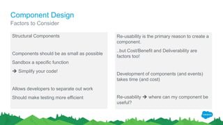 Salesforce lightning design -components for CRM | PPT