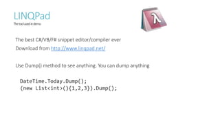 Thinking in linq | PPT | Free Download