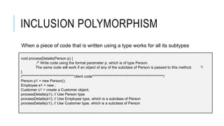 Thinking in object oriented - Part 2 | PPT