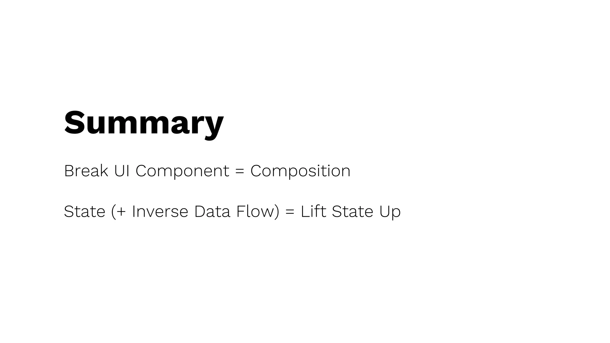 Thinking in react 2018 | PPT
