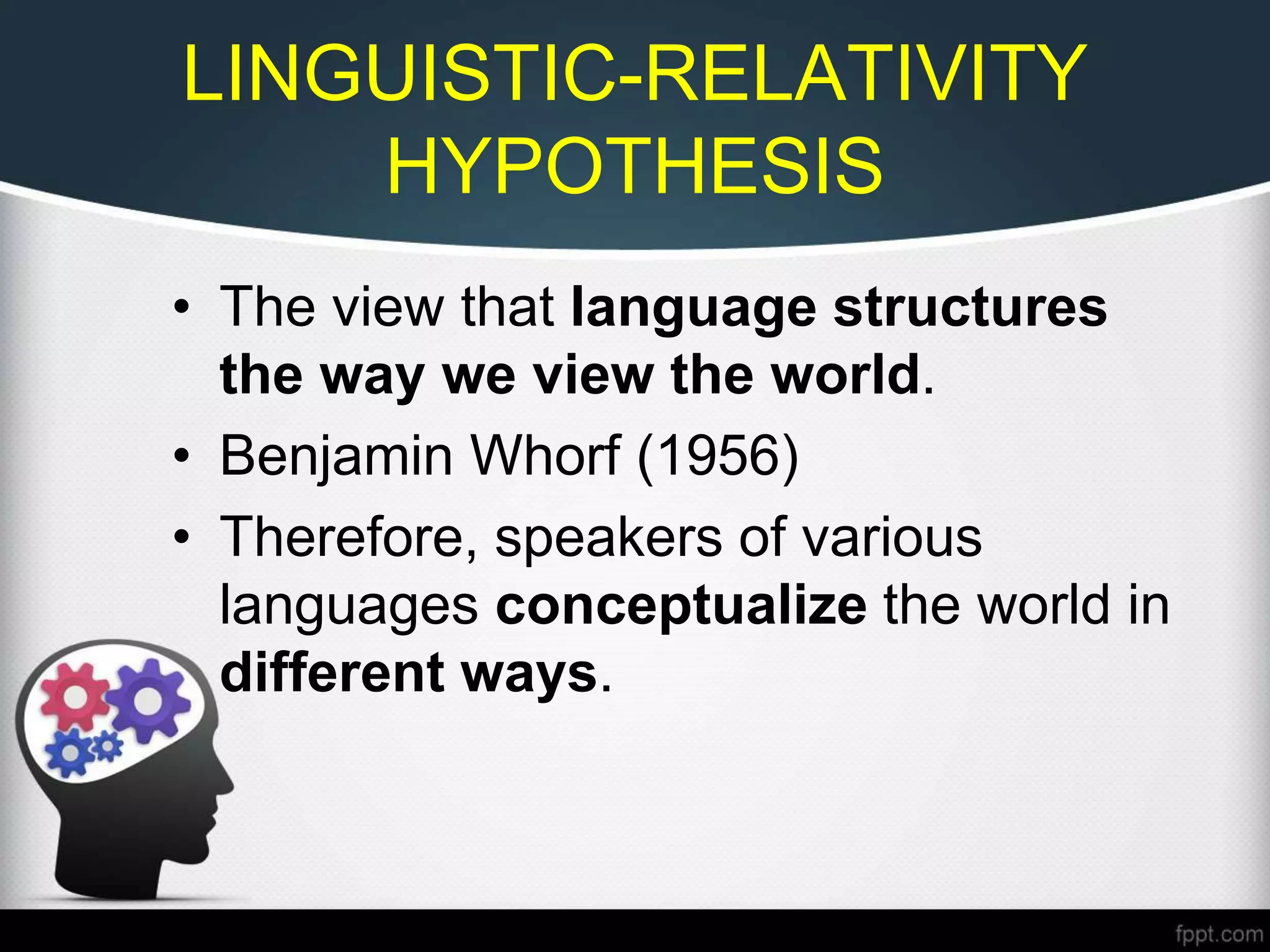 Thinking, Language, and Intelligence | PPTX