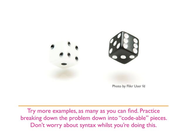 Thinking Like a Programmer | PPT