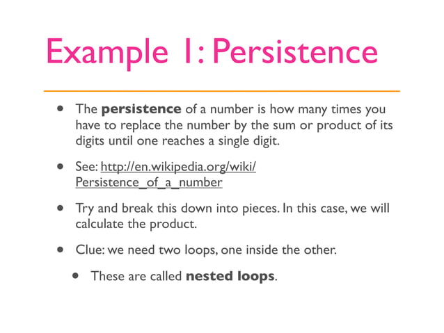Thinking Like a Programmer | PPT