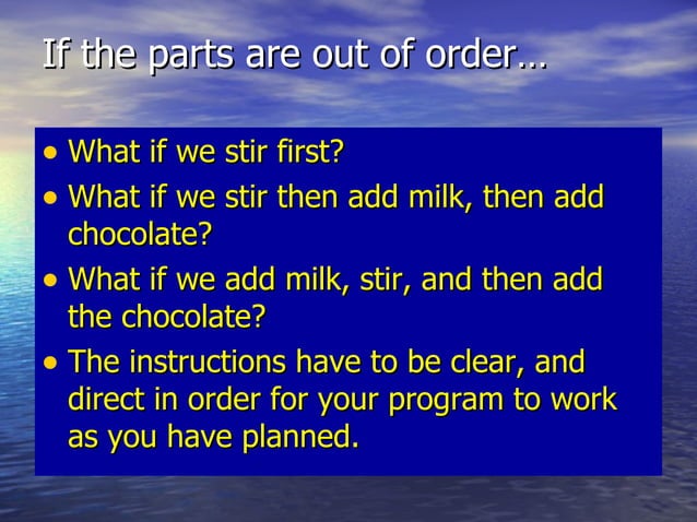 Thinking like a programmer | PPT