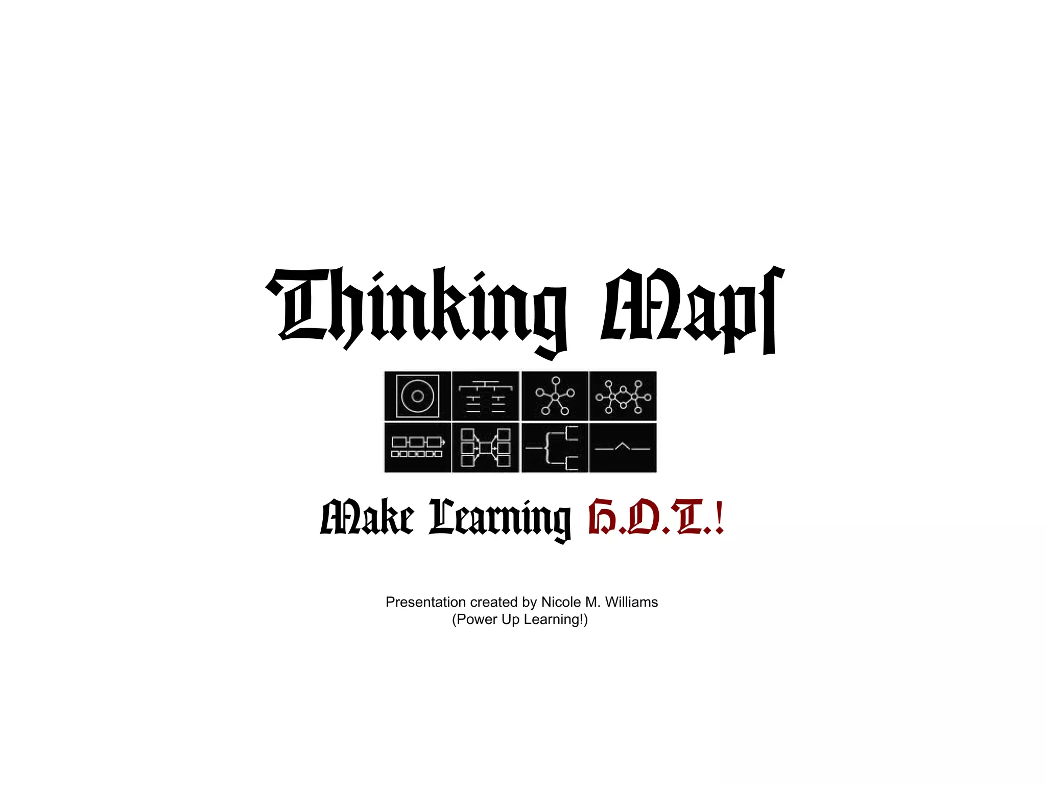 Thinking maps complete ppt good for teachers | PPT