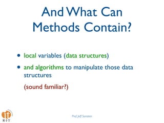 Objects & OO Thinking for Java | PPT