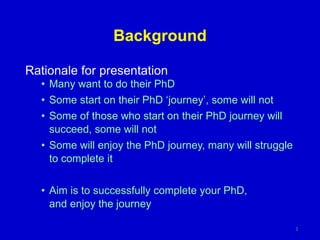 Thinking of Doing a PhD? | PPT