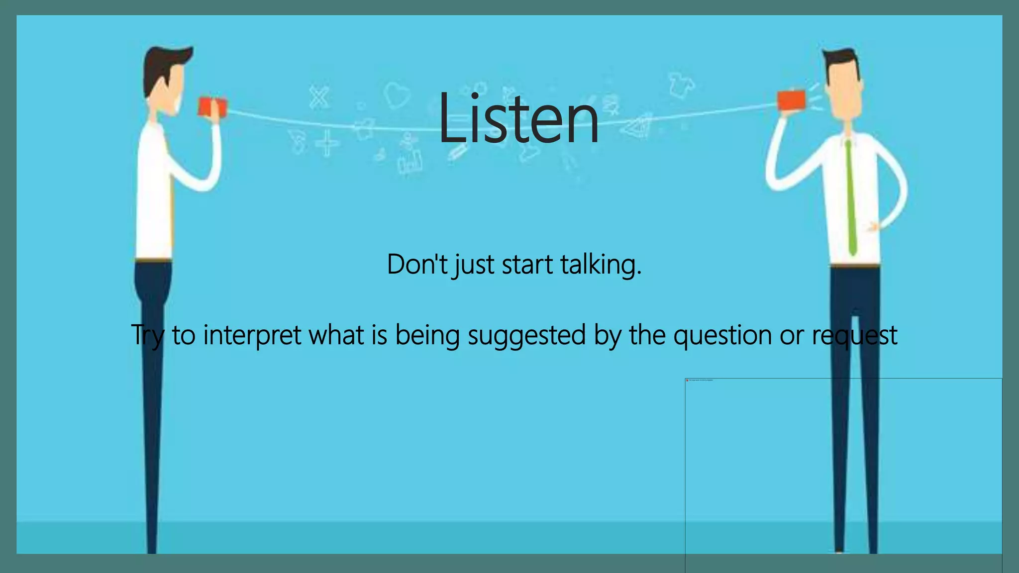 Thinking on your feet | PPTX