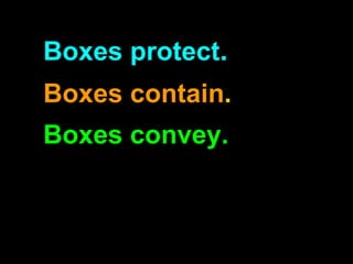 Thinking out of the box arise roby | PPSX | Science