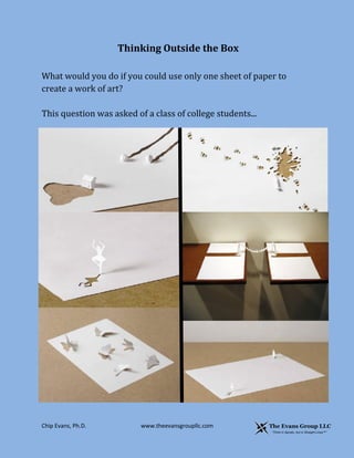Thinking outside the box | PDF