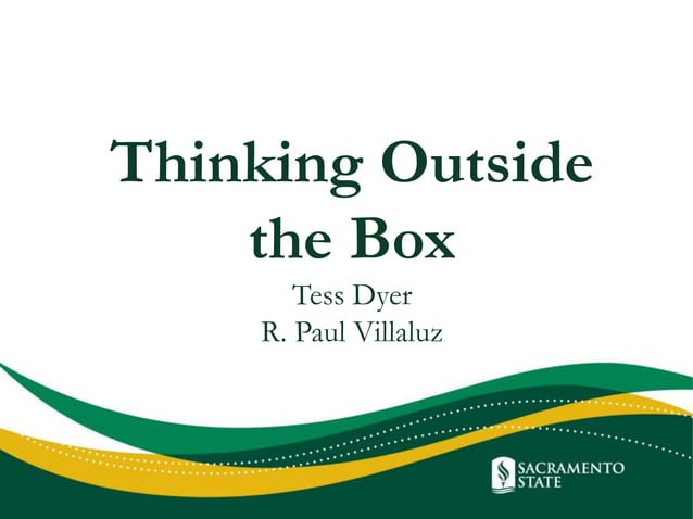 Thinking Outside the Box | PPT