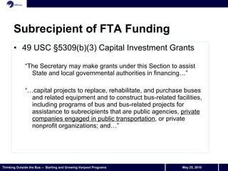 Thinking Outside The Bus Cws Presentation | PPT | Van | Auto Body Styles