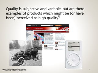 Thinking Quality In QSA2017 | PPT