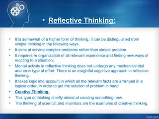 Thinking & Reasoning | PPT