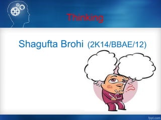 Thinking & Reasoning | PPT