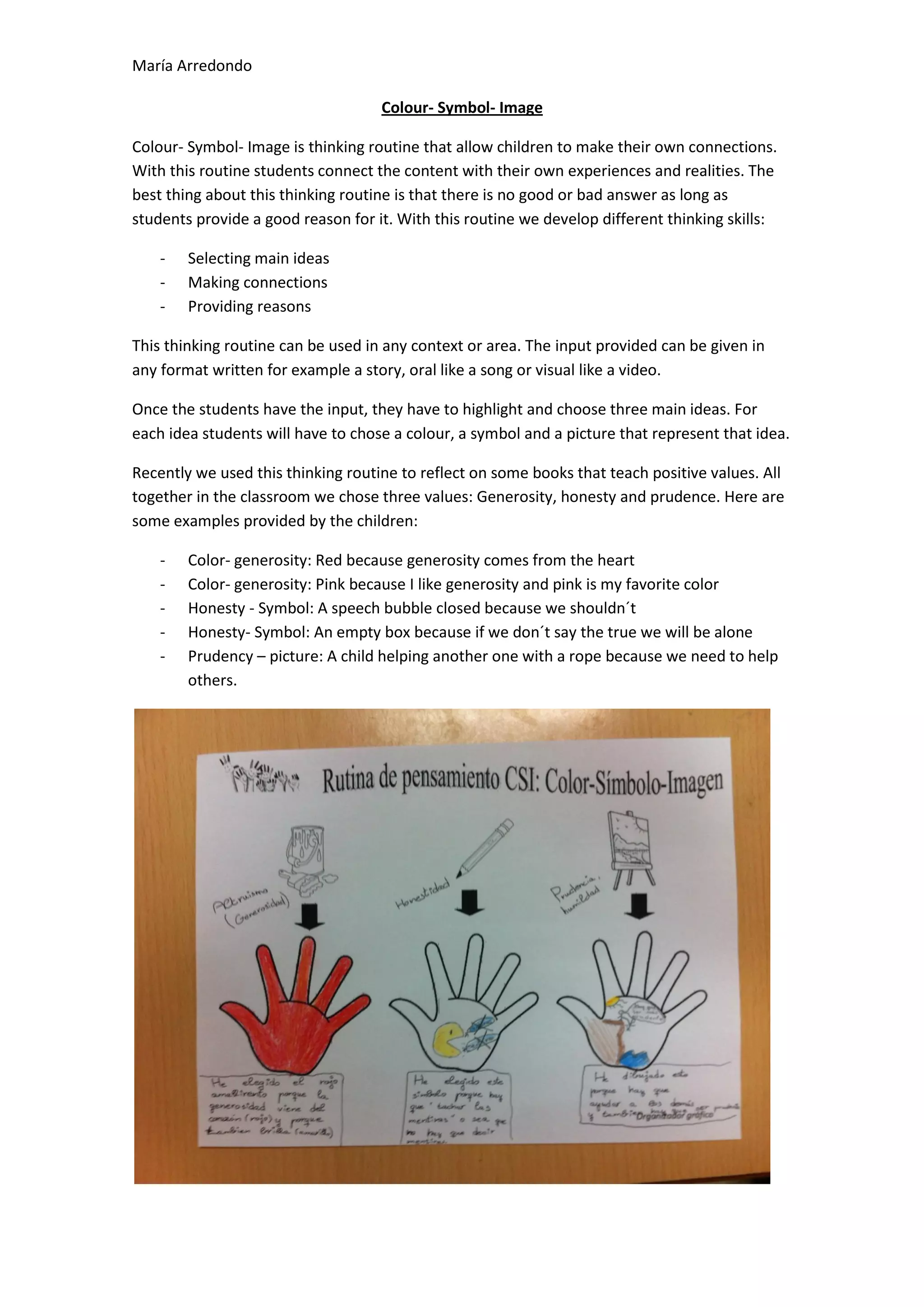 Thinking routine | PDF