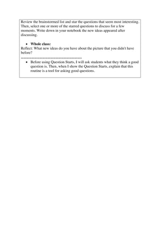 Thinking routine | PDF