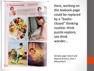 Thinking Routines and CLIL: A Preliminary Exploration | PDF