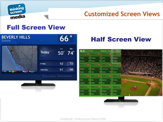 Thinking Screen Media Overview | PPT