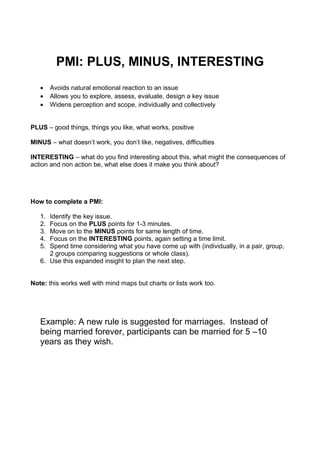 Thinking skills | PDF