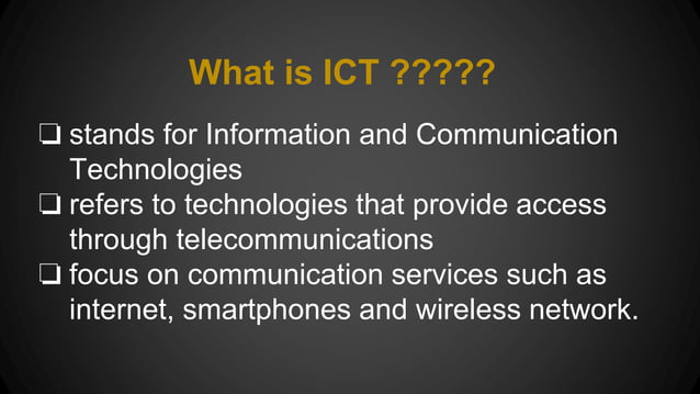 Thinking skills and ict | PPT