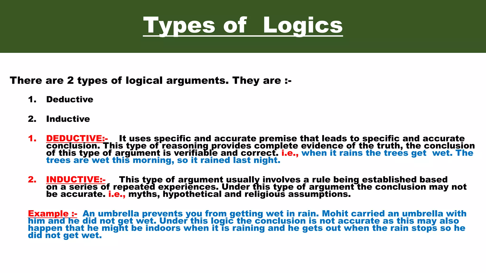 Positive And Logical Thinking | PPTX