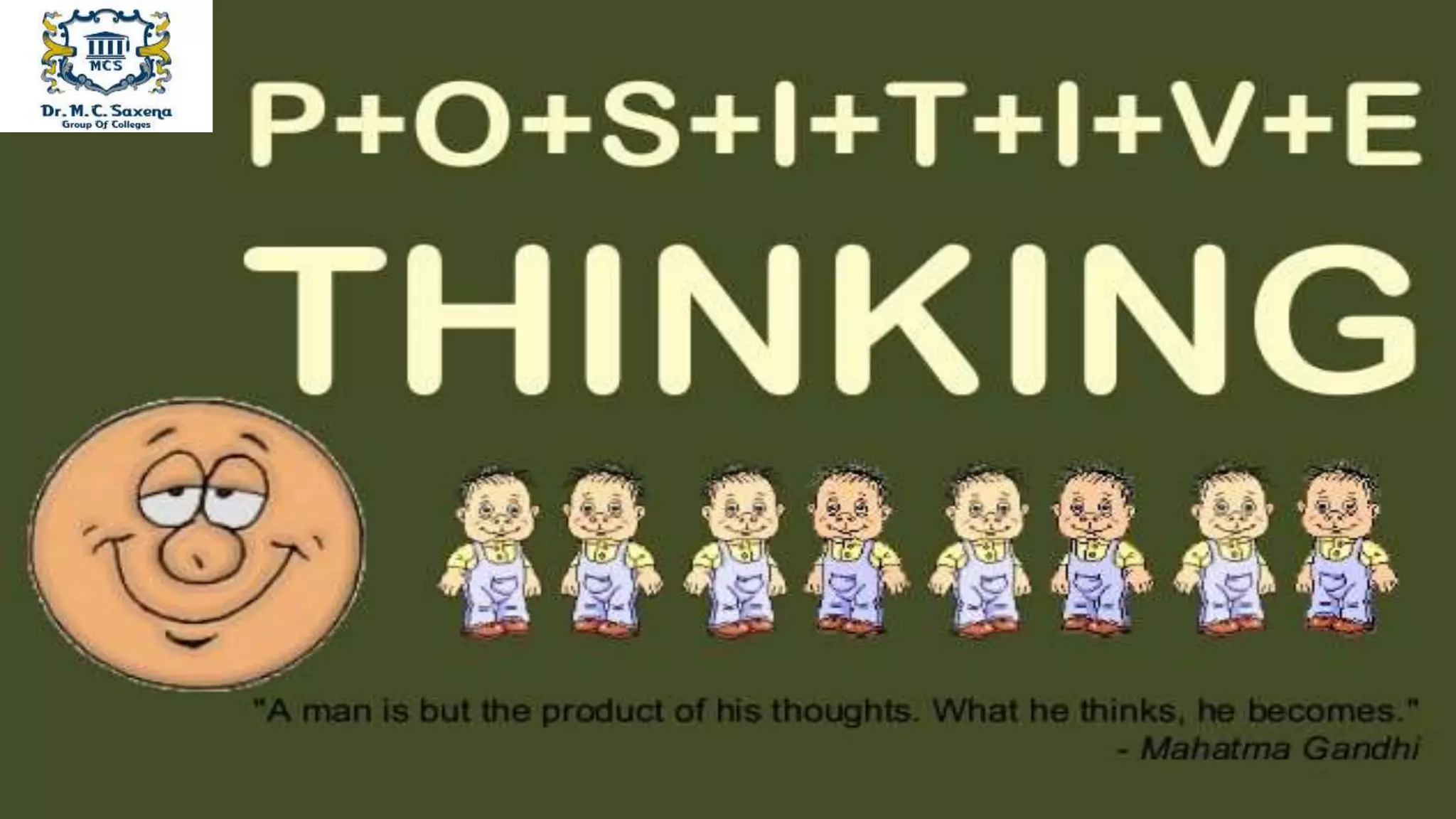 Positive And Logical Thinking | PPTX