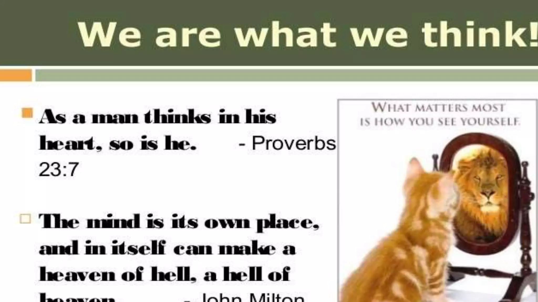 Positive And Logical Thinking | PPTX