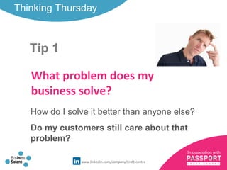 Thinking thursday strategy | PPT