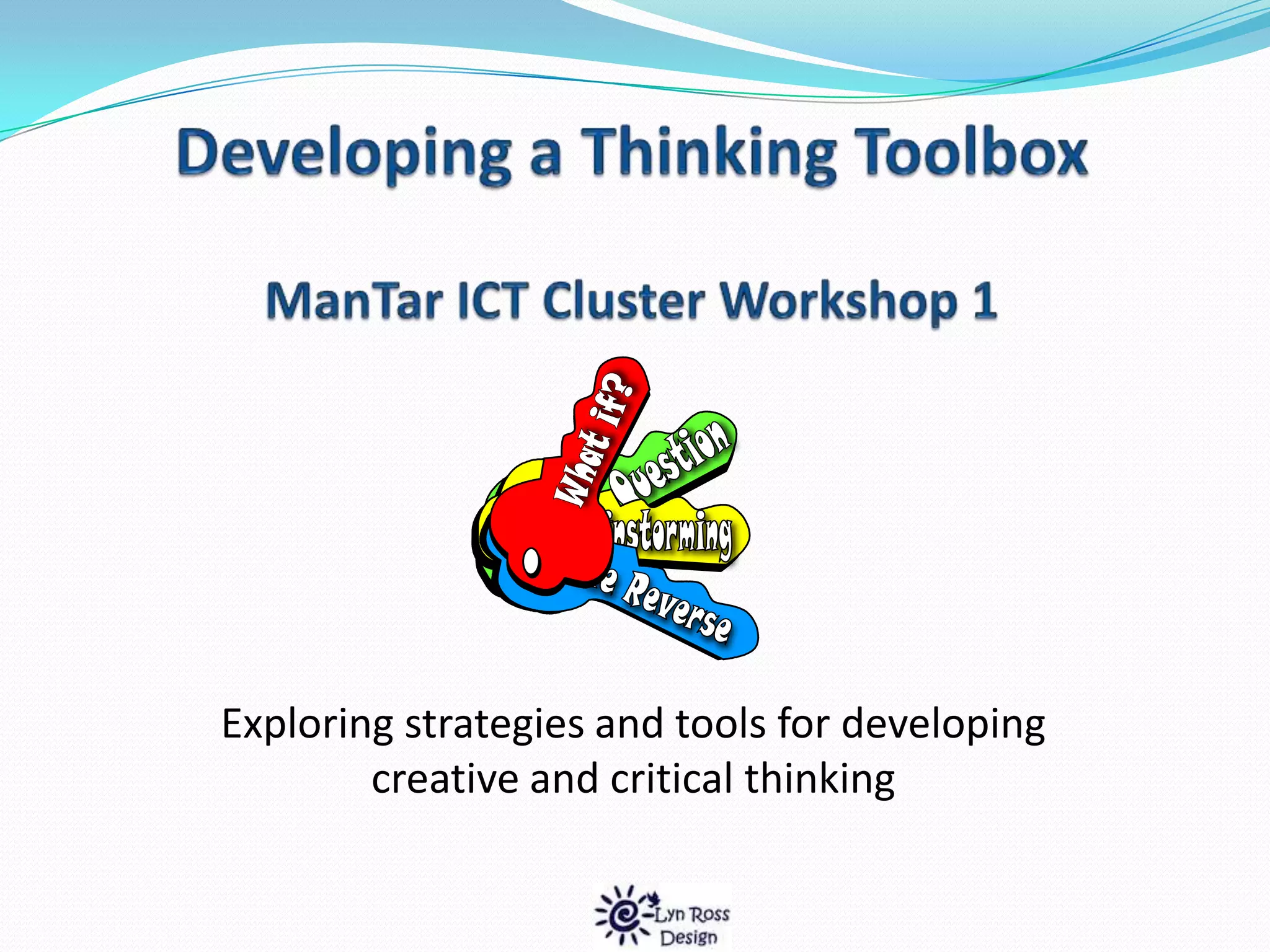 Thinking toolbox 1 | PPT