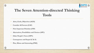Thinking tools | PPTX