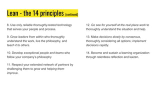 Thinking tools lean thinking | PPT