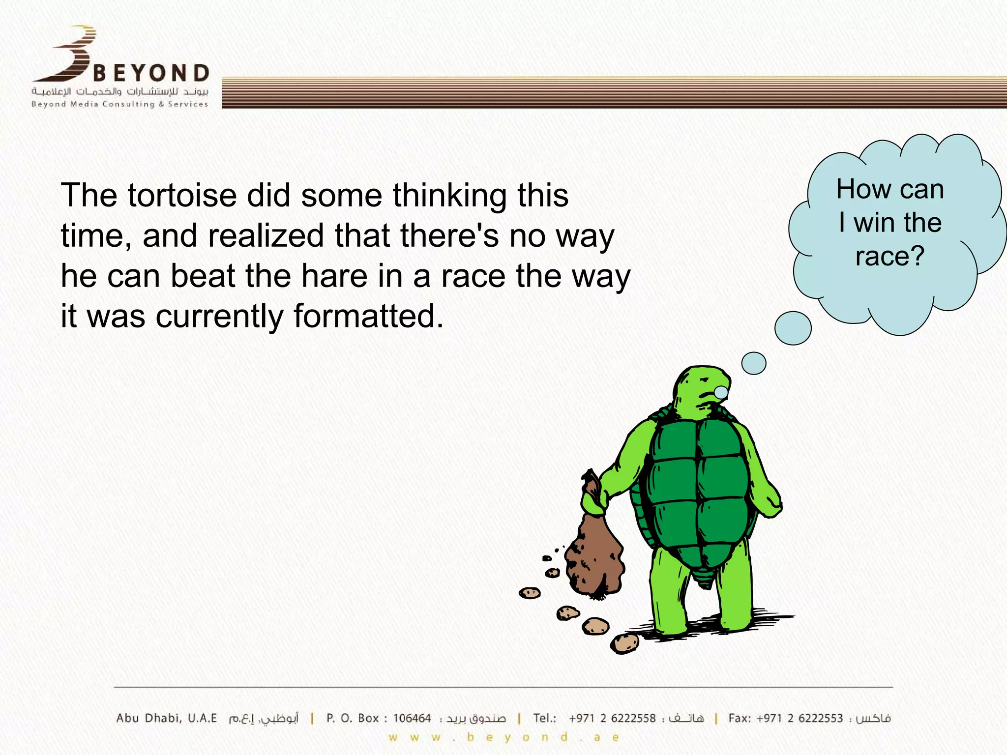 Thinking translation - The Tortoise & The Hare | PPS | Reptiles | Pets