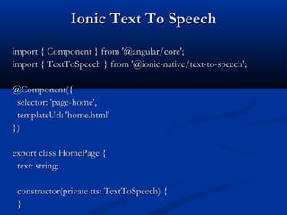 Thinking tts - Eric Floe | PPT