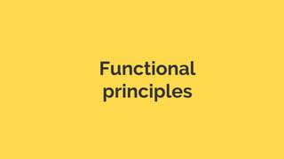 Thinking with a functional mindset | PPT