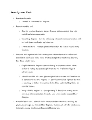 SYSTEM THINKING | DOC