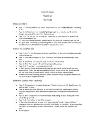 Think it through 8th grade 1st. period | DOC