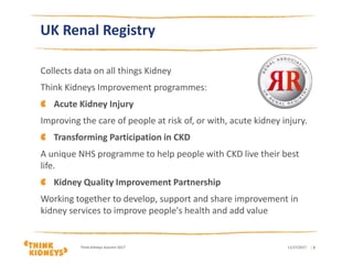 Think Kidneys programme update 2017 | PPTX