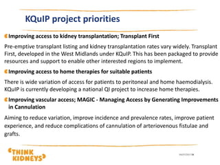 Think Kidneys programme update 2017 | PPTX