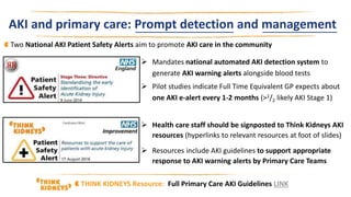 Think Kidneys and primary care | PPT