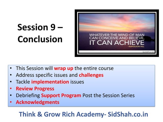 Think & Learn Big | PPT