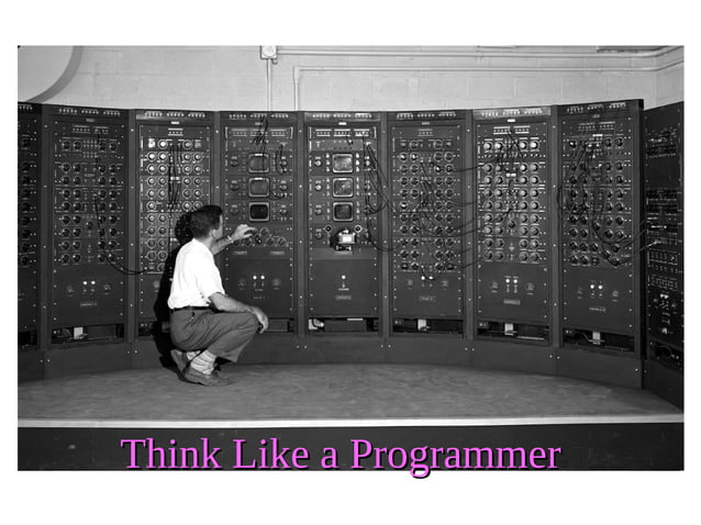 Think Like a Programmer | PPT