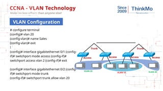 CCNA Explanation and application of vlan | PPT