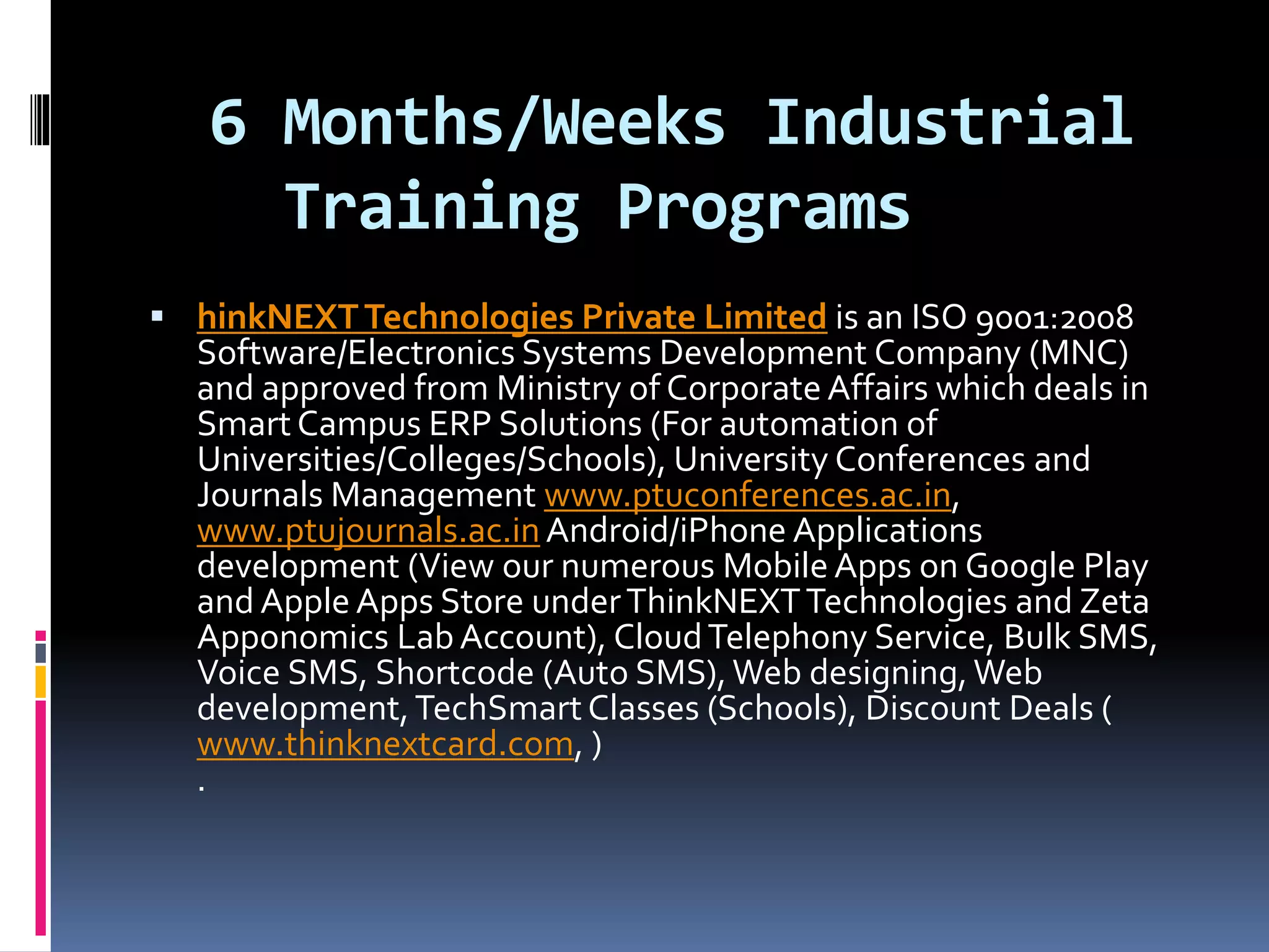 Think next technologies pvt | PPTX