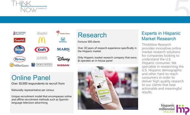 ThinkNow Research - Hispanic Millennial Project... They're not what you think! | PPT