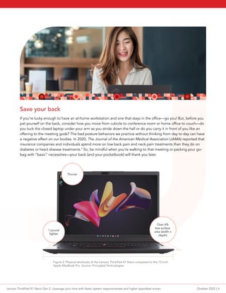 Lenovo ThinkPad X1 Nano Gen 2: Leverage your time with faster system ...