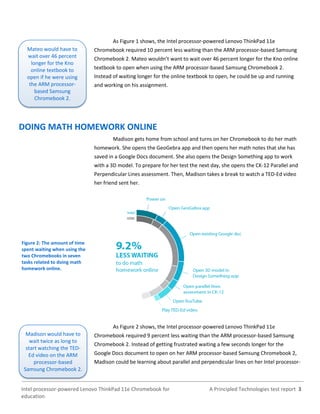 Intel processor-powered Lenovo ThinkPad 11e Chromebook for education | PDF
