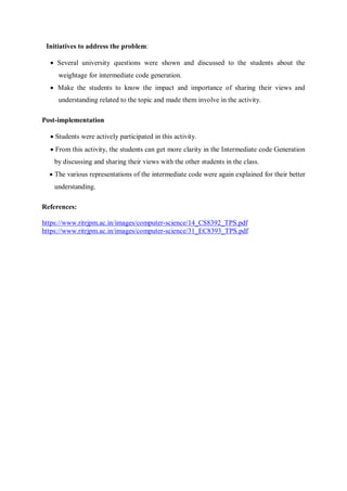 Think pair share | PDF