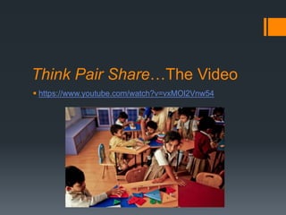 THINK PAIR SHARE PRESENTATION - TPC | PPTX