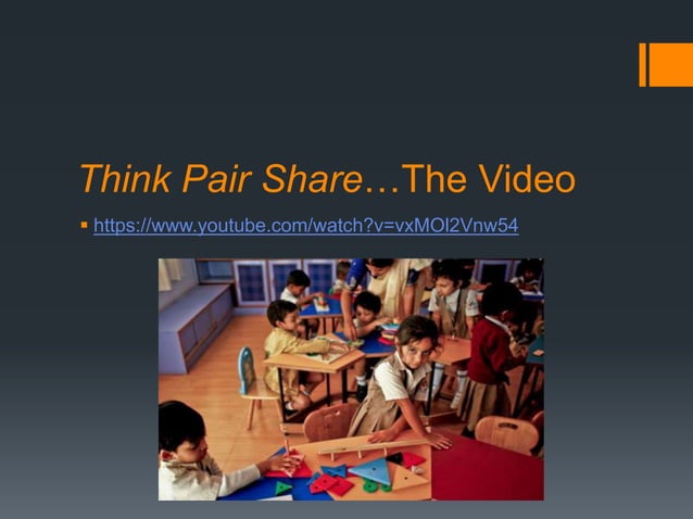 THINK PAIR SHARE PRESENTATION - TPC | PPTX | Educational Assessment | Education
